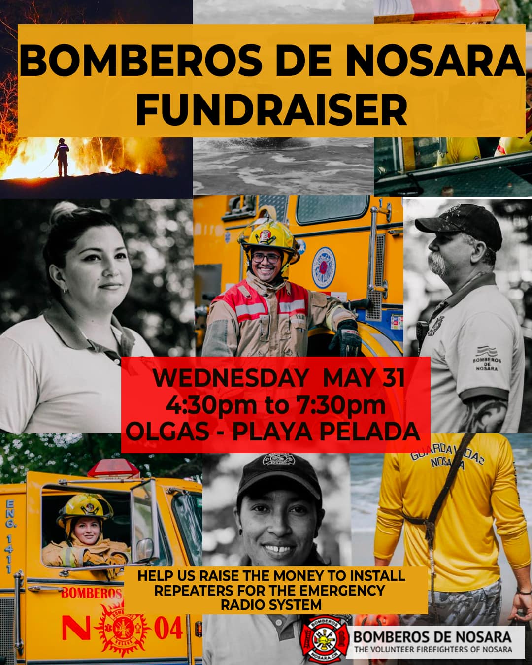 Bomberos de Nosara Fundraiser | Nosara.com