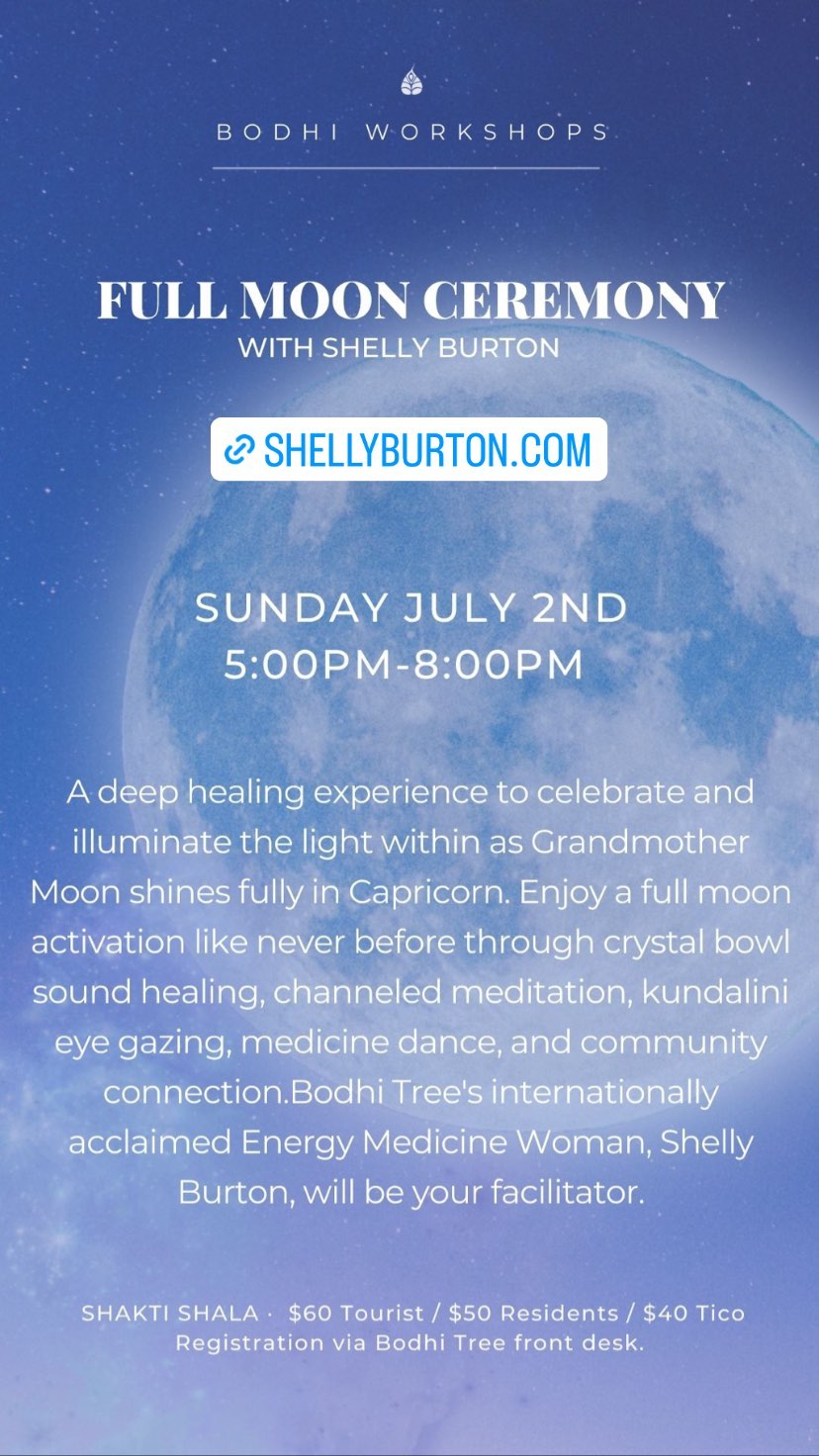 Full Moon Ceremony | Nosara.com